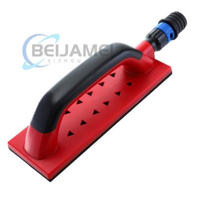 China Rectangular Vacuum Cleaning Hand Grinding Plate, Dust-free Dry Grinding Machine, Dedicated Polishing Hand Push Plate for sale