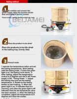 China Electric Bamboo Food, Medicinal Herbs, Tea, Baking Cage, Fragrance Extractor for sale