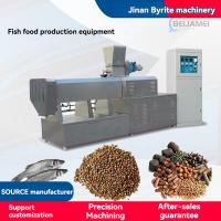 China Fish Feed Processing Production Line, Large-scale Aquatic Feed Puffing Machine, Fish Grain Processing Equipment for sale