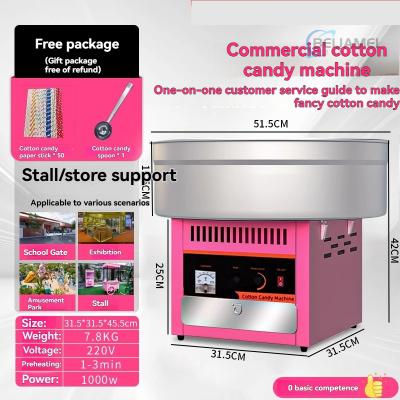 China CPVKRY Kids Pink Automatic Cotton Floss Candy Machine New Home Carnival Birthday Parties Family Gatherings Bakery Use Sugar for sale