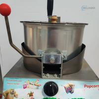 China Popcorn Gas Small Jar Gas Cartridge Balloon Butterfly Shaped Fully Automatic Stirring Commercial Popcorn Machine for sale