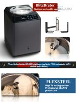 China 3L Private Stainless Steel Paddle Snow Bar Paddle Double Paddle Fully Automatic Ice Cream Machine for sale