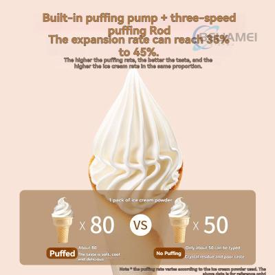 China Commercial High-value Ice Cream Machine, Small Fully Automatic Desktop Ice Cream Machine, Seven Day Free Cleaning for sale