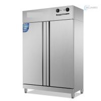 China Commercial High-temperature Hot air Circulation Large Vertical Double Door Large Capacity Stainless Steel Disinfection Cupboard for sale