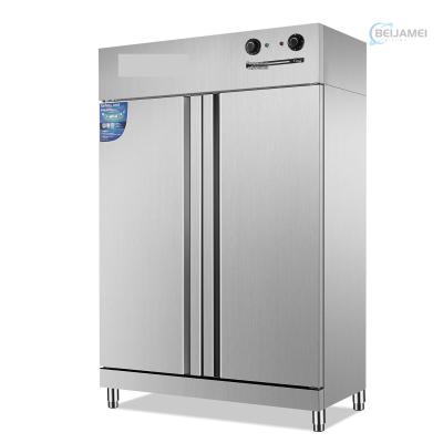 China Commercial High-temperature Hot air Circulation Large Vertical Double Door Large Capacity Stainless Steel Disinfection Cupboard for sale