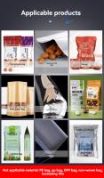China Automatic Food Aluminum Foil Bag Continuous Sealing Machine, Plastic Film Bag, Snacks, Tea, Mooncakes for sale