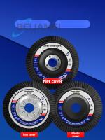 China Thickened Design Louver Blade, Louver Wheel, Polishing Blade, Hundred Page Wheel,  White Impeller, Angle Grinder for sale