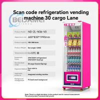 China 24-hour Unmanned Vending Machine for Beverages and Snacks, Commercial Refrigeration Self-service Vending Machine for sale