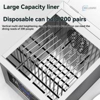 China Commercial Stainless Steel Fully Automatic Ozone Drying Intelligent Dedicated Chopstick Disinfection Machine for sale