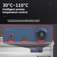 China Counter Style Commercial Stainless Steel Fast Food Vending Machine, Electric Heating Canteen, Restaurant for sale