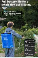China Super Agricultural Power Electric Stirring Spray Agricultural Charging Sprayer Backpack High-pressure Disinfection Pesticide for sale