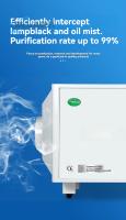 China Industrial Electrostatic Workshop Oil Mist Purifier, Machine Tool Filtration, Oil Fume Separator for sale