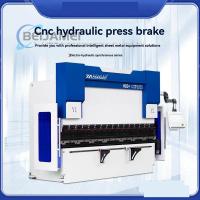 China Metal Cutting and Folding/bending Machine, Hydraulic Bending Machine for Iron Aluminum Angle Sheet Metal for sale