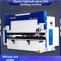 China Metal Cutting and Folding/bending Machine, Hydraulic Bending Machine for Iron Aluminum Angle Sheet Metal for sale