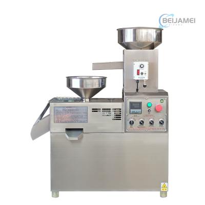China Fully Automatic Commercial Medium-sized Oil Mill Stainless Steel Small Rapeseed Sesame Sesame Oil Walnut for sale