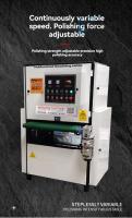 China Fully Automatic Flat Polishing Machine, Water Grinding Aluminum Plate, Stainless Steel Sand Belt Drawing Machine for sale