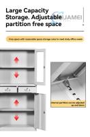 China Steel Office Filing Cabinet, Iron Cabinet, Storage Cabinet, Data Cabinet, Financial Voucher Filing Cabinet for sale