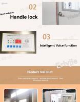 China Single Blowing Stainless Steel air Shower Room Interlock Factory Cleanroom air Shower Door, Cargo Shower Room Channel for sale