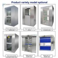 China 304 Stainless Steel air Shower Room for Food Factories, Dust-free Workshops, air Shower Doors, and Cargo Shower Passages for sale