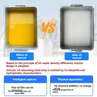 China CNC Machine Tool Oil-water Separator, Industrial Steel Strip Oil Scraper, Floating Oil Recovery Machine for sale