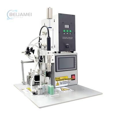 China Semi Automatic Soldering Machine, Electronic Circuit Board, Foot Operated Switch, USB Soldering Spot Welding Machine for sale
