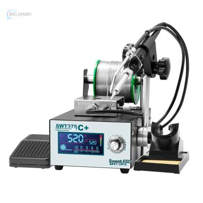 China Semi Automatic Soldering Machine, Foot Operated Soldering Machine, Constant Temperature Soldering Table for sale