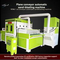 China Automatic Sandblasting Machine, Flat Conveying Sandblasting Machine, Wooden Board, Wooden Door, Glass for sale