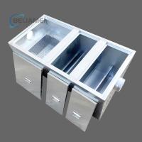 China Underground Stainless Steel Grease Trap in the Trench, Kitchen Sewage Filtration, Oil-water Separator for sale