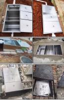 China Underground Stainless Steel Grease Trap in the Trench, Kitchen Sewage Filtration, Oil-water Separator for sale