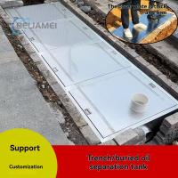 China Underground Stainless Steel Grease Trap in the Trench, Kitchen Sewage Filtration, Oil-water Separator for sale