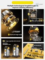 China Strong Suction Vehicle for Cleaning, Land Reclamation, Decoration, and Beauty Sewing for sale