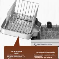China Fully Automatic Electric Fryer, Commercial Deep Fryer, Desktop Fried Skewers for sale