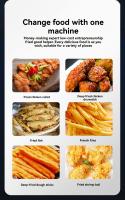 China Fully Automatic Electric Fryer, Commercial Deep Fryer, Desktop Fried Skewers for sale
