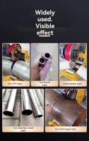 China Electric Hydraulic Pipe Cutting Machine, Stainless Steel Galvanized Iron Round Pipe Cutting Machine for sale