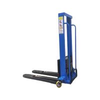 China Electric Truck Mounted Forklift 0.5t1t Manual Push Tool  Loading Unloading Automatic Loading Unloading Hydraulic Stacker for sale