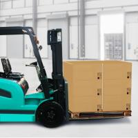China Warehouse Vehicle Handling Stacker Four-wheel Hydraulic Lifting Forklift for sale