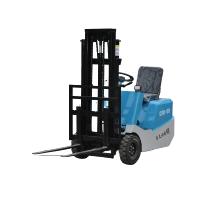 China Fully Electric Miniature Lift-seat Forklift Warehouse Shopping Mall Supermarket for sale