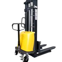 China Electric Forklift Hydraulic Lifting Handling Vehicle 1t1.5t2t Fully Electric Stacker Lifting Unloading Forklift for sale