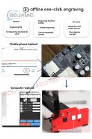 China Small Fully Automatic Engraving Machine,  Desktop Laser Marking Machine, Set up Stall for sale