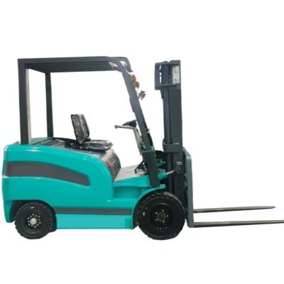China Four-wheel Warehouse Refrigerated Storage Shopping Mall Supermarket Vehicle Handling Stacking Truck for sale