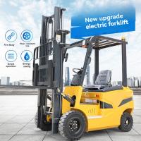 China Four-wheel Warehouse Refrigerated Storage Shopping Mall Supermarket Vehicle Handling Stacking Truck for sale