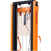 China High Power Standing Type Lifting Electric Stacker Forklift Loading Unloading Hoist for sale