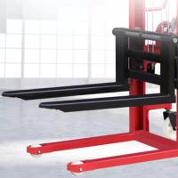 China Cross-border Ride-on Electric Forklift Manufacturer 1t1.5t2t Warehouse Ride-on Pallet Stacker for sale