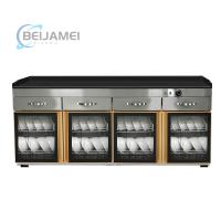 China Desktop Tea Water Cabinet, Stainless Steel Disinfection Utensil, Dining Cabinet, Private Room for sale
