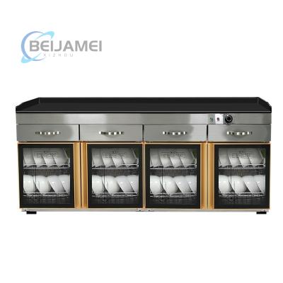 China Desktop Tea Water Cabinet, Stainless Steel Disinfection Utensil, Dining Cabinet, Private Room for sale