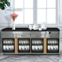 China Desktop Tea Water Cabinet, Stainless Steel Disinfection Utensil, Dining Cabinet, Private Room for sale