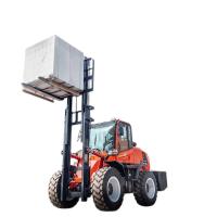China Four Wheels Forklift Integrated Handling Lifting Vehicle 3t4t5t6t Multifunctional Loading Unloading Lifting Diesel Forklift for sale