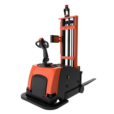 China High Level Stacker Truck 1.5t2t Electric Forklift Hydraulic Lifting Handling Vehicle for sale