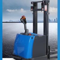 China Hydraulic Lift Truck 1t1.2t Fully Electric Walking Balance Weight Forklift Forward Moving Electric Forklift for sale