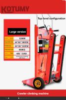 China Electric Stair Climber, Heavy-duty Moving Machine, Tracked Type, Foldable, 400KG for sale